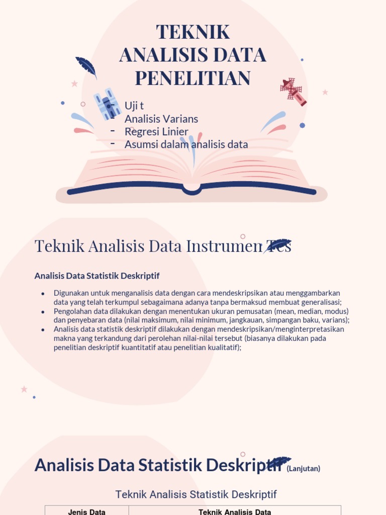 TEKNIK ANALISIS DATA PENELITIAN - Compressed | PDF
