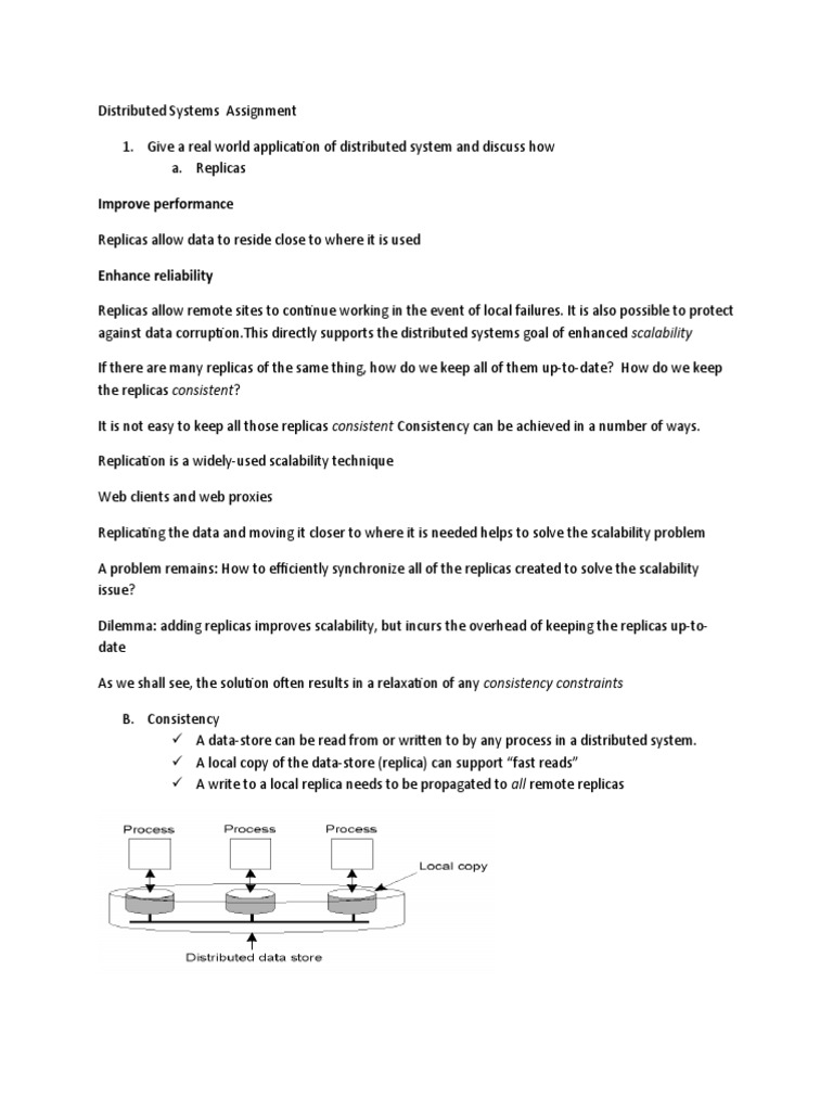 Distributed Systems Assignment 2 | PDF | Data | Computer Data
