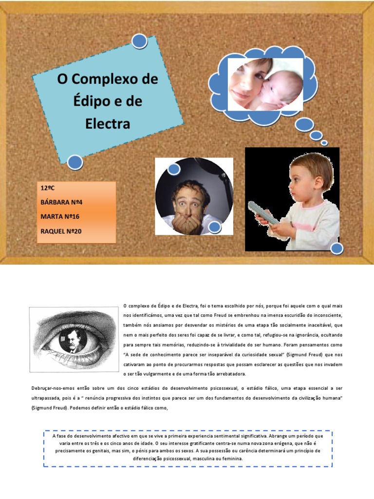 Complexo de Édipo e Electra | PDF | Complexo de Édipo | Sigmund Freud