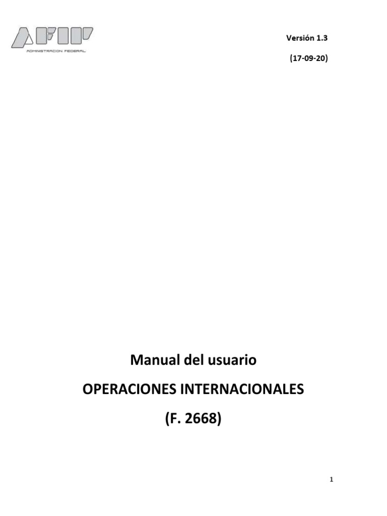 Instructivo para Formulario F. 2668 | PDF | Contabilidad | Interés