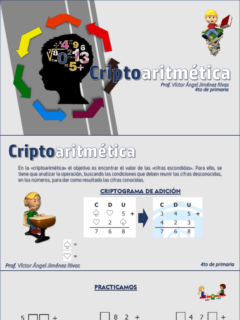 08 04. CLASE 5 Criptoaritmetica. | PDF