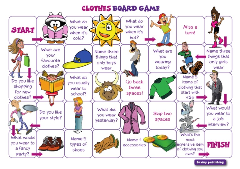 Clothes Board Game | PDF