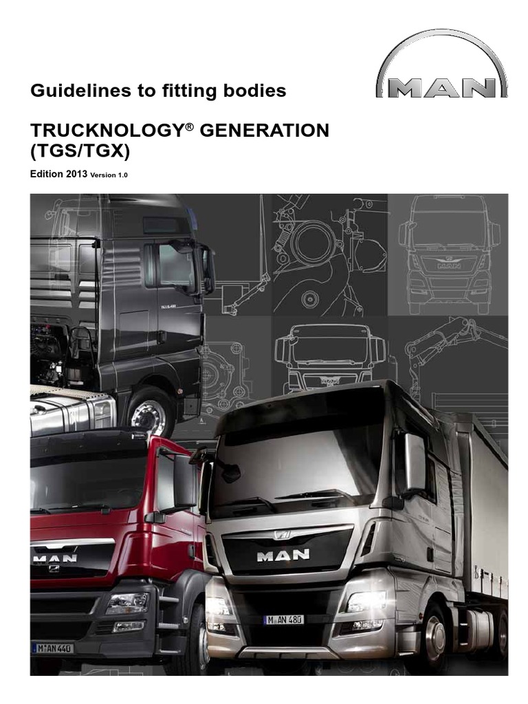 MAN TGX Operator's Manual | PDF | Axle | Safety