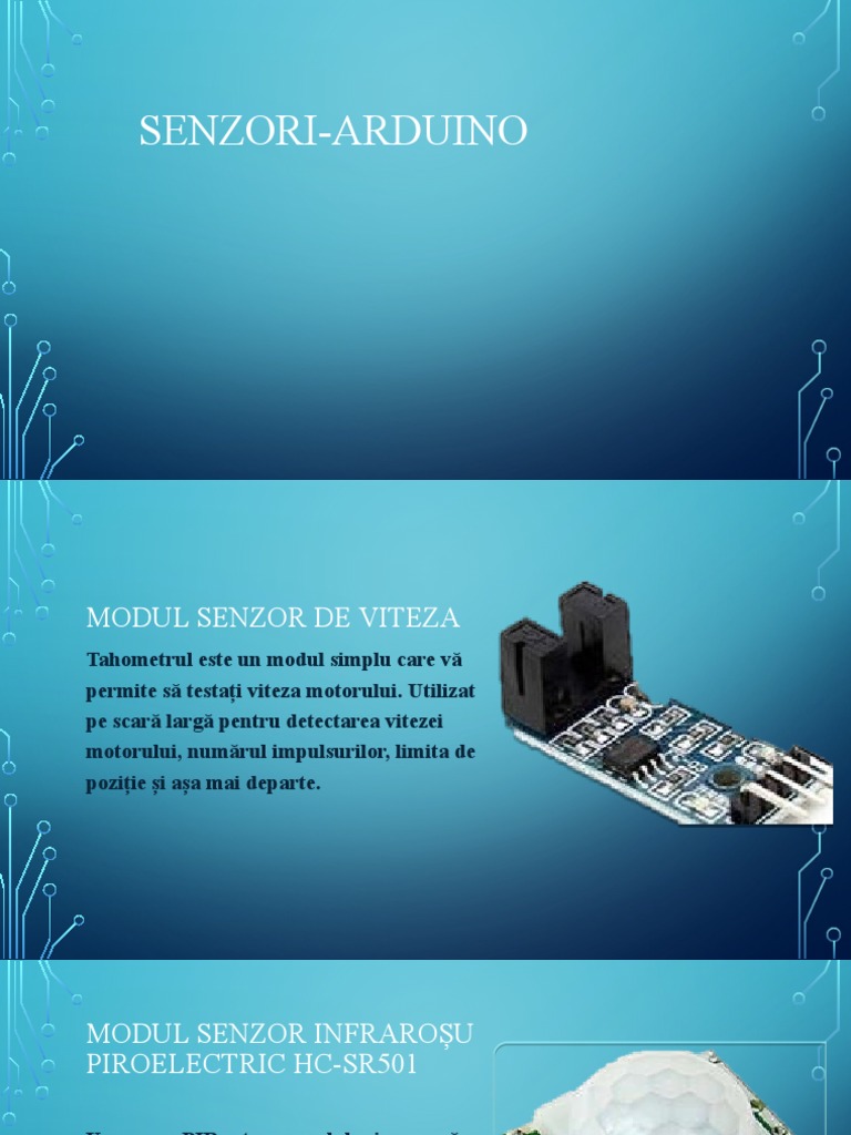 Arduino Senzori | PDF