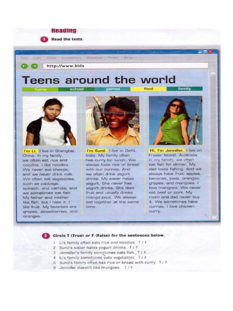 Teens Around The World | PDF