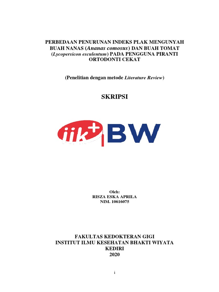 Skripsi Risza Eska Aprila | PDF