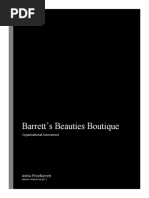 Beauty Salon Organizational Structure | PDF | Economies | Business