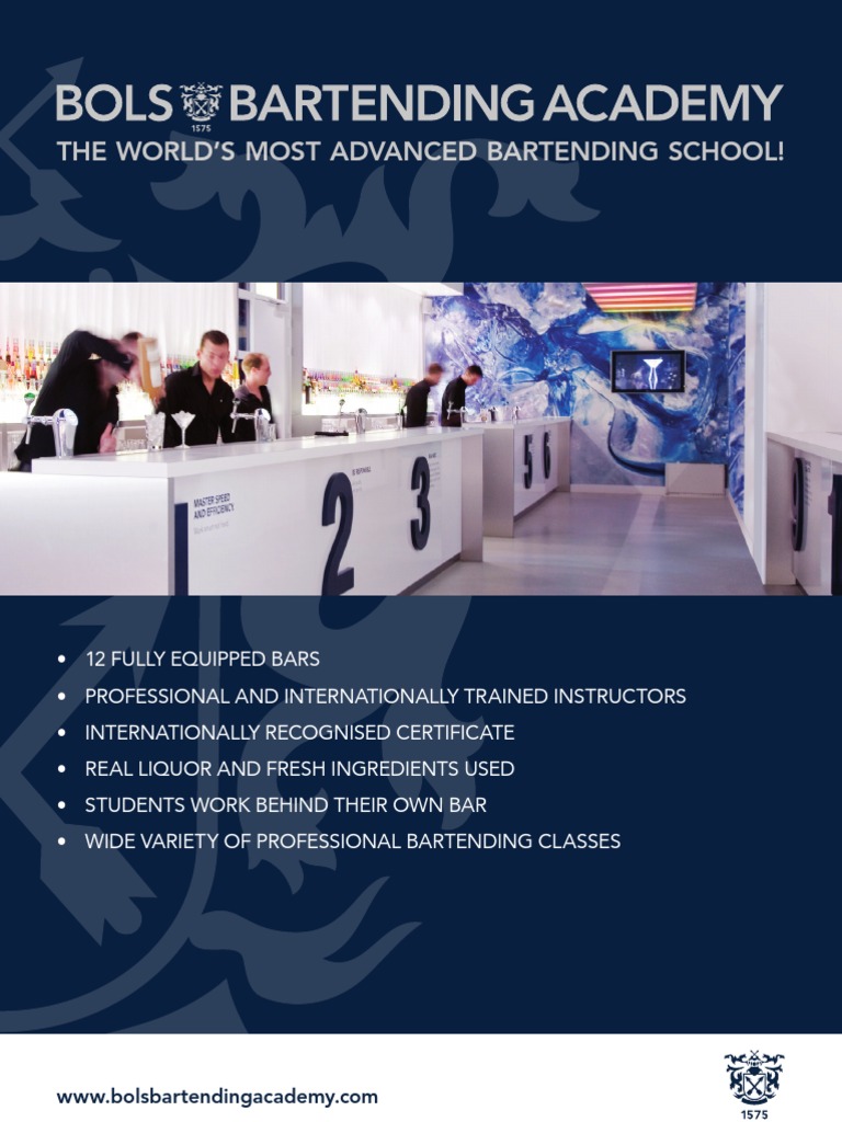 BBA Brochure Eng | PDF | Cocktails | Drink