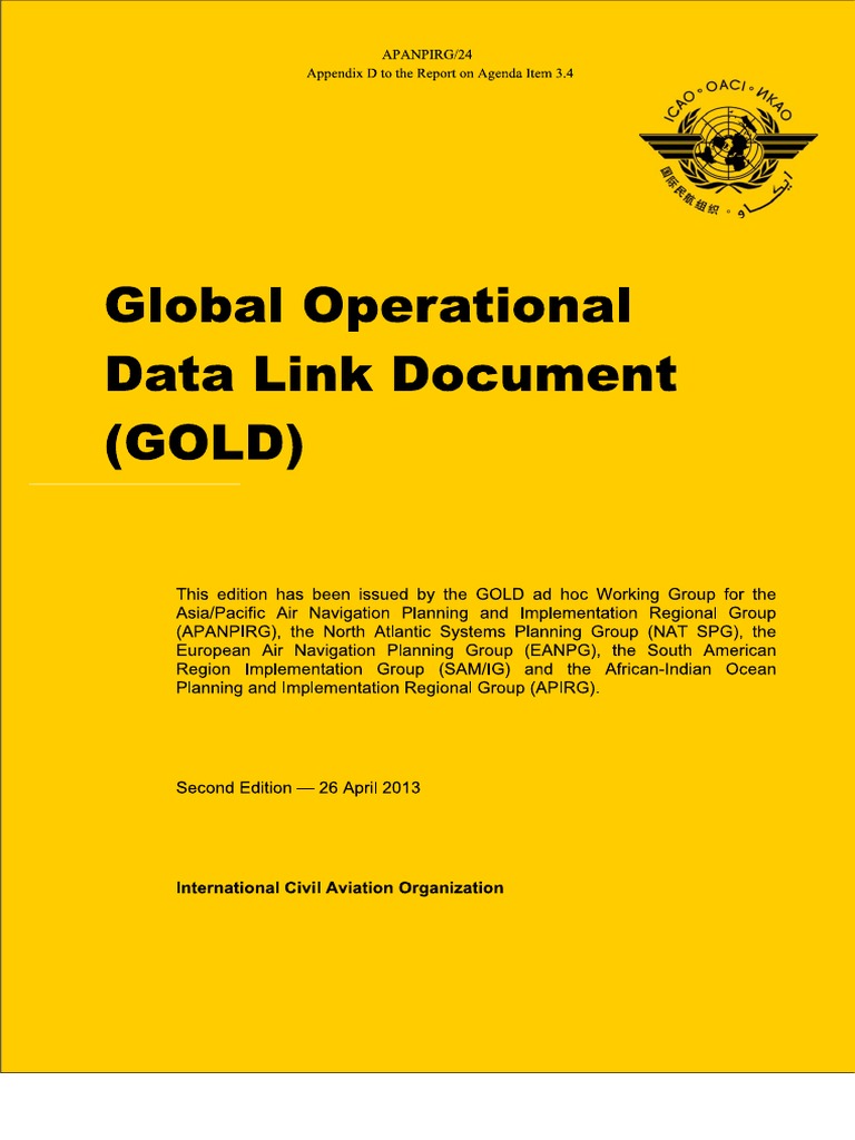 Global Operational Data Link Document (GOLD) | PDF