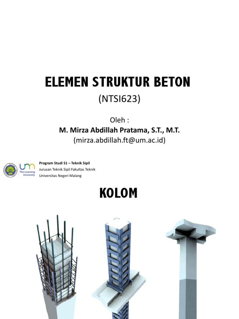 ELEMEN STRUKTUR BETON (Ke-10) | PDF