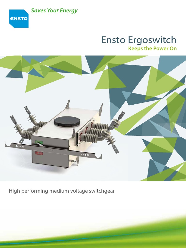 Ensto Ergoswitch-24-Kv en Brochure LR | PDF | Switch | Transformer