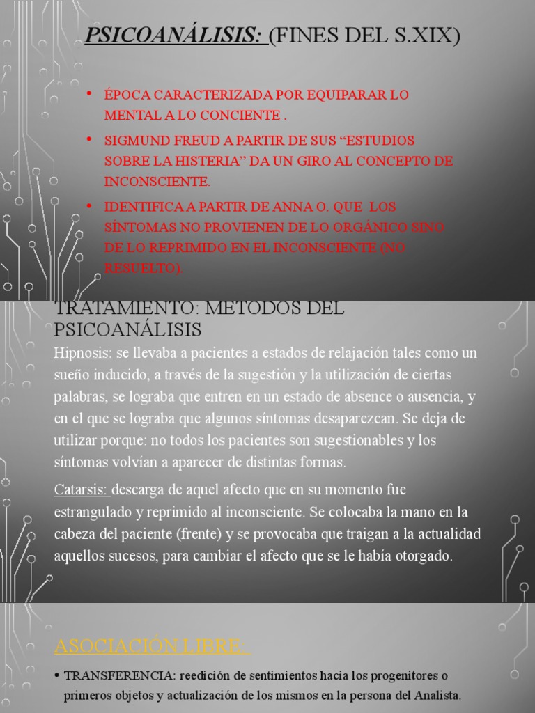 Psicoanalisis | PDF | Psicoanálisis | Mente inconsciente