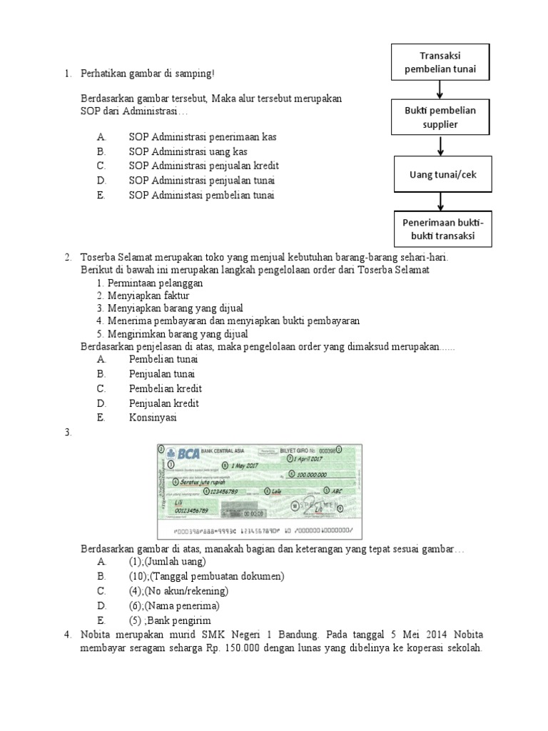 SOP Transaksi Penjualan dan Pembelian | PDF