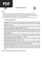 Materi Safety Talk Terbaru | PDF