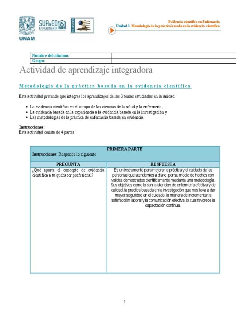 Act Integ U3 | PDF | Neumonía | Tos