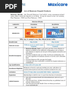 2025 Mymaxicare Plan For Individual and Family | PDF