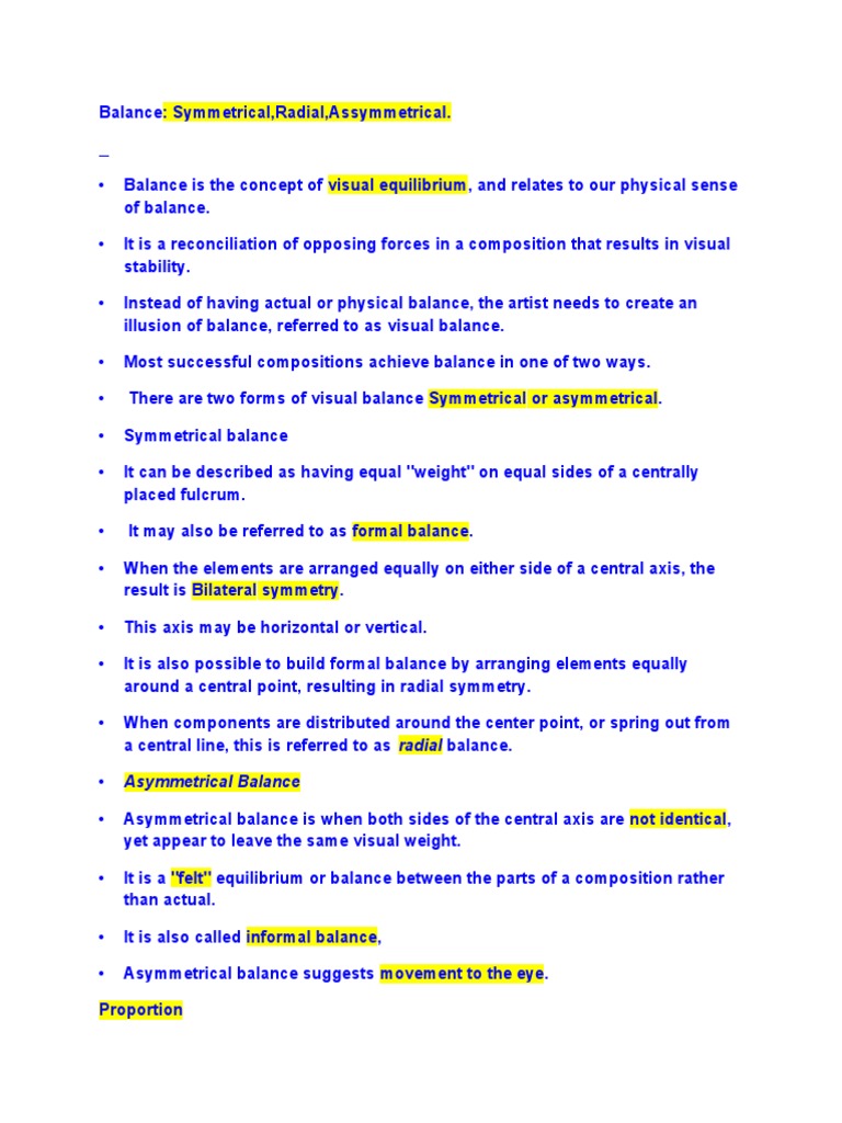 A Guide to Visual Balance Through Symmetrical, Radial, and Asymmetrical ...