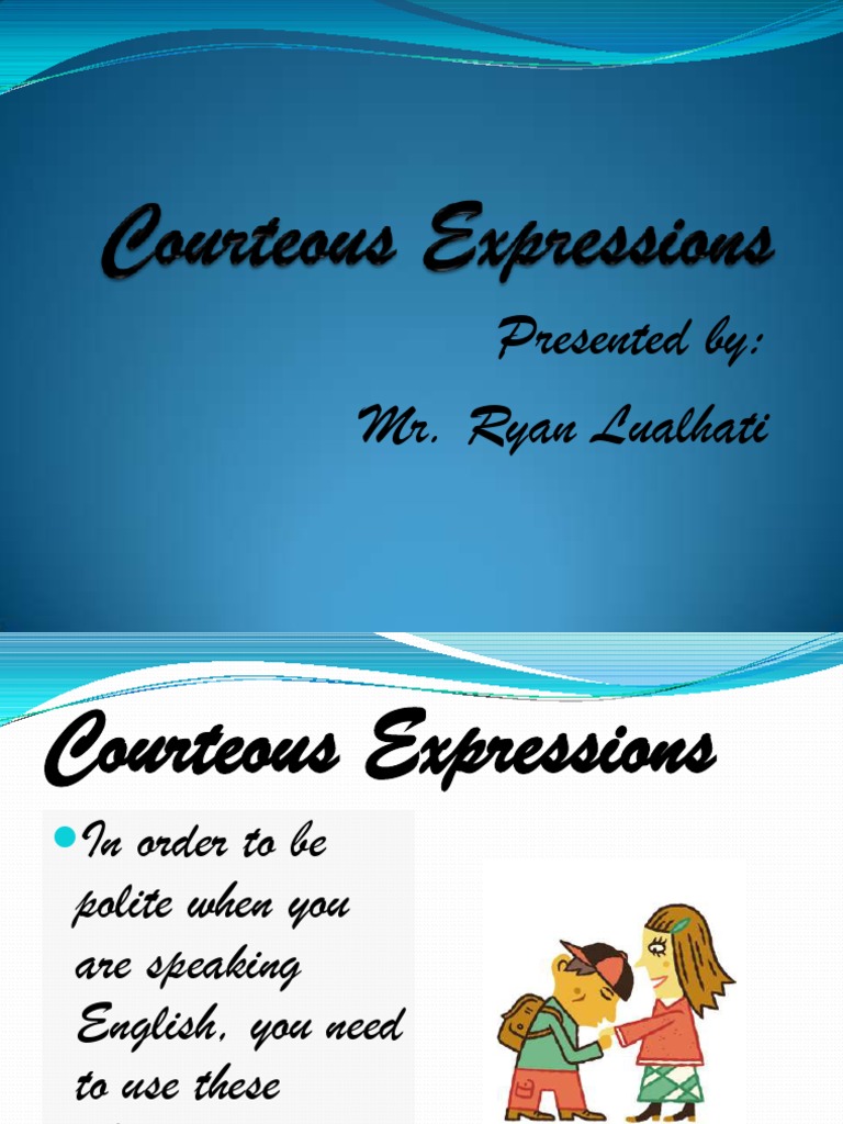 Courteous Expressions