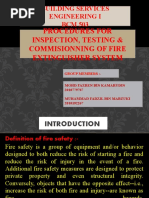 PPM Method Statement and Risk Analysis | PDF | Firefighting | Safety