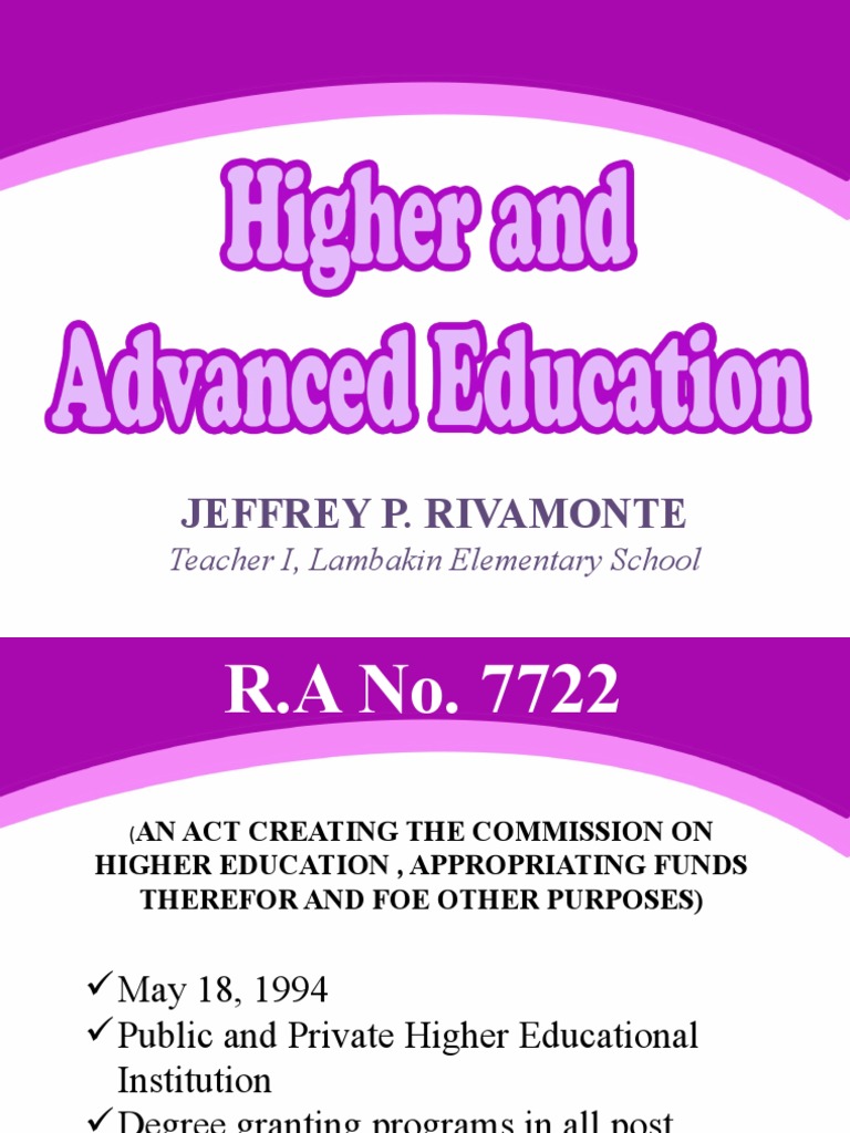 Financing Higher Education Services and Their Legal Bases | PDF