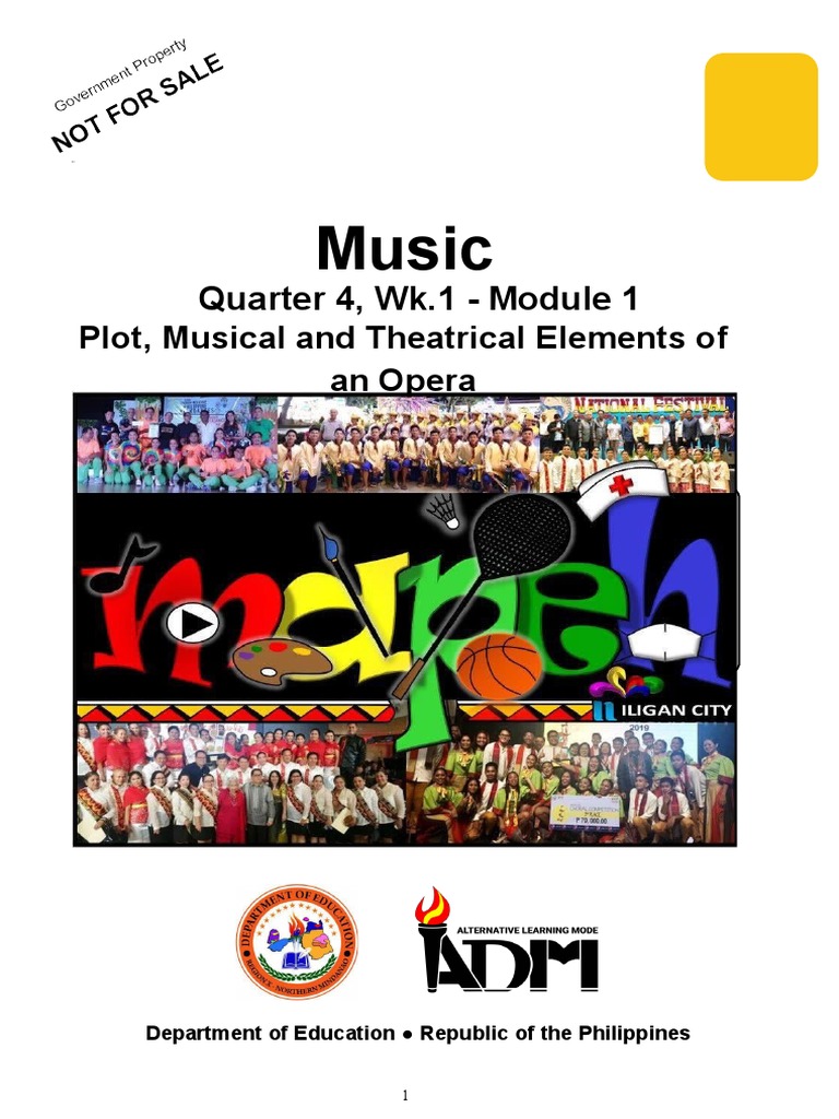 Music: Quarter 4, Wk.1 - Module 1 | PDF | Opera | Singing