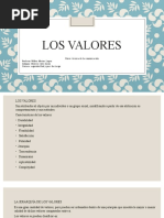 JERARQUIA DE VALORES Maria Pliego Ballesteros | PDF | Sociedad | Pedagogía