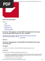 Shelf Life Material Process (SLED) in SAP | PDF | Shelf Life | Computing