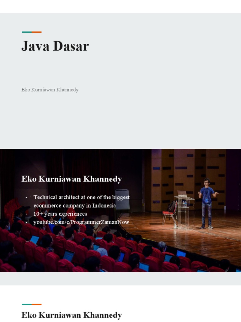 Java Dasar | PDF