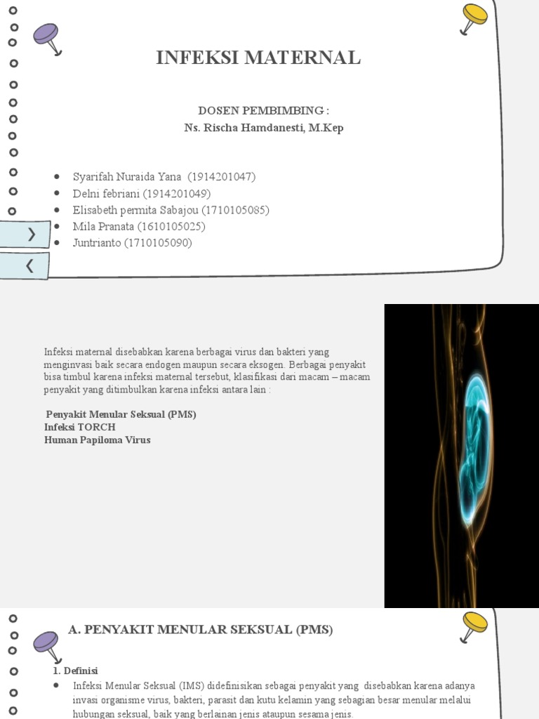 Kelompok 1 Maternitas (Infeksi Maternal) | PDF