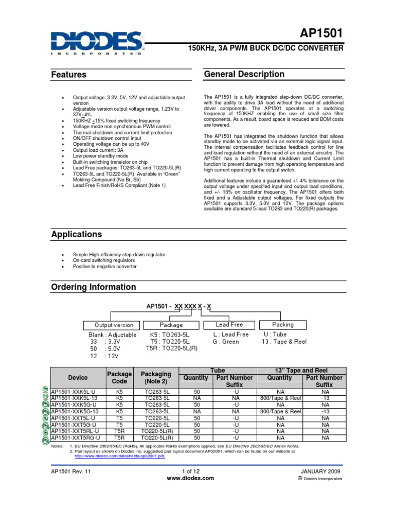AP1501 | PDF | Printed Circuit Board | Electrical Resistance And ...