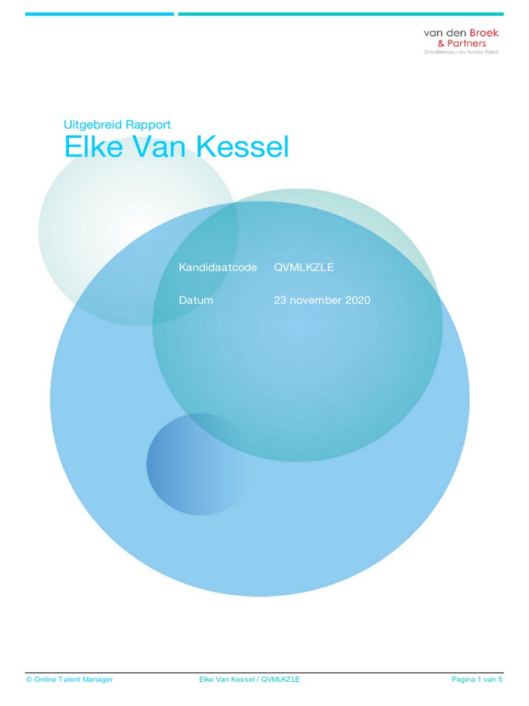 Octogram Elke Van Kessel | PDF