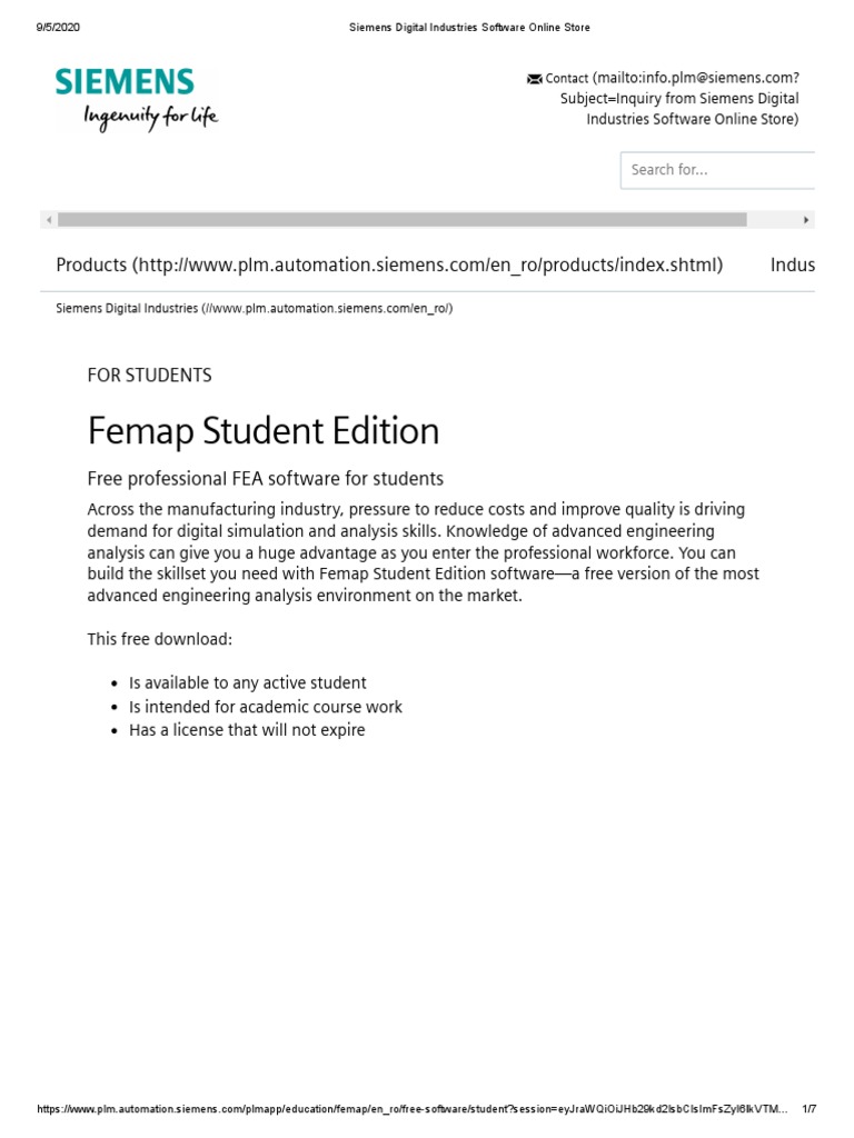 Femap Student Edition 2020 - 2021 | PDF | Engineering | Simulation