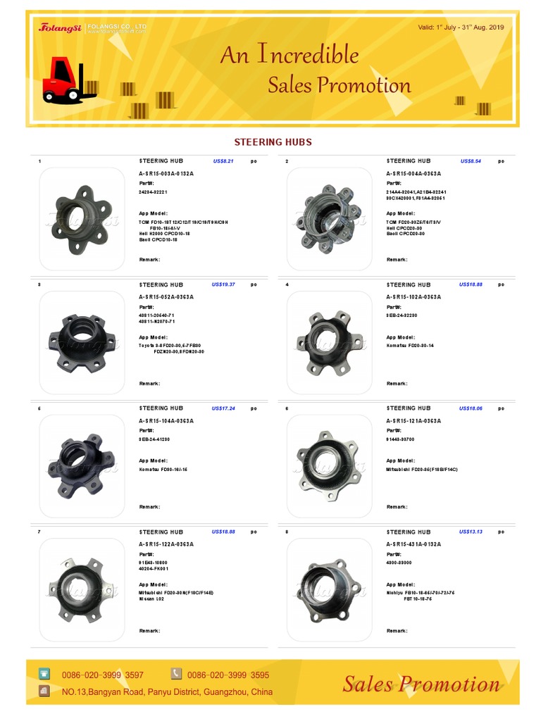 Steering Hubs: Steering Hub Steering Hub A-SR15-003A-0132A A-SR15-004A ...