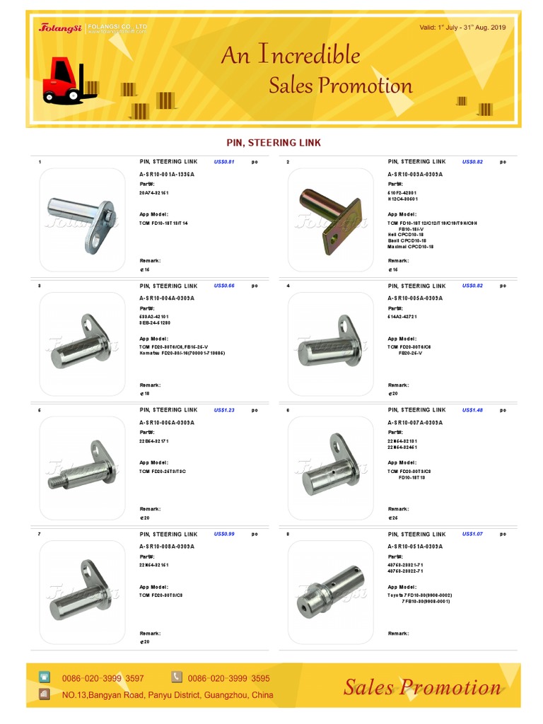 Steering Link Pin | PDF | Car Manufacturers Of Japan | Cars Of Japan
