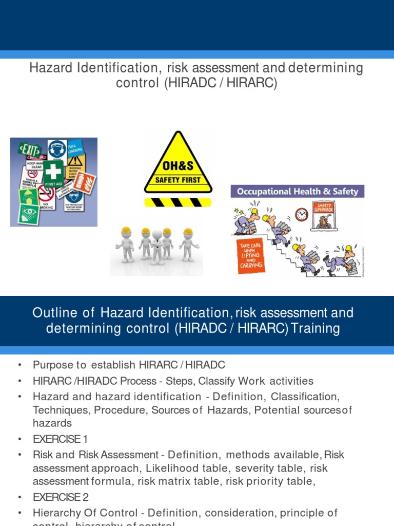 Note Emshe - Hazard Identification Control | Download Free PDF | Risk ...
