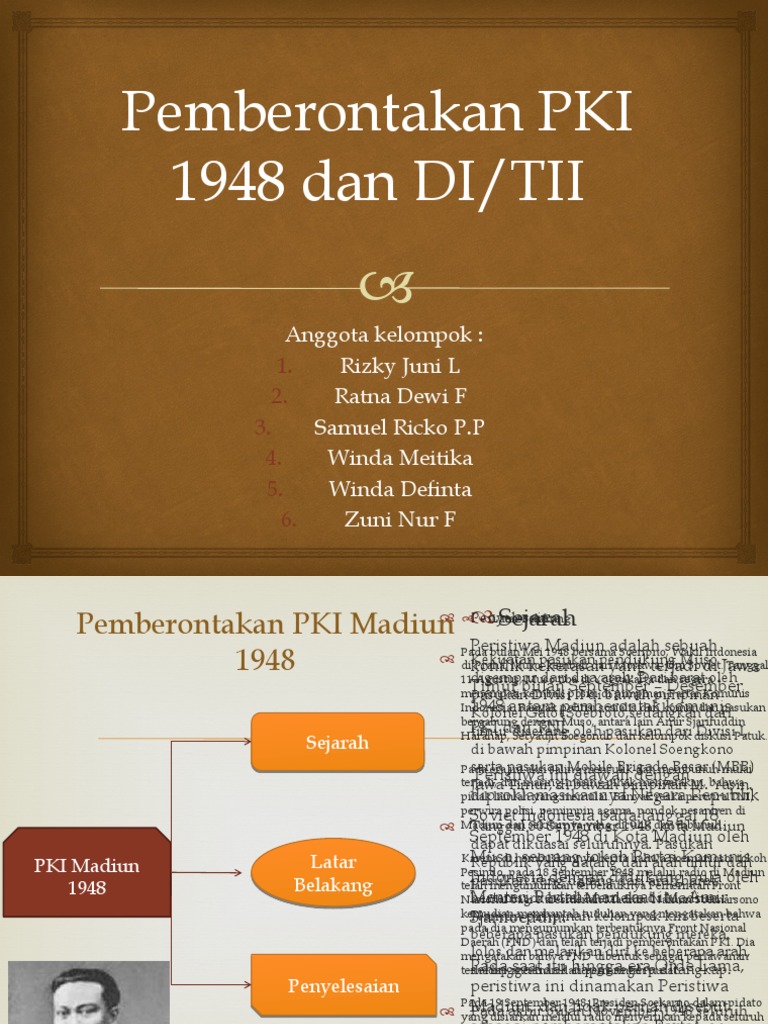 Pemberontakan PKI 1948 Dan DI/TII | PDF