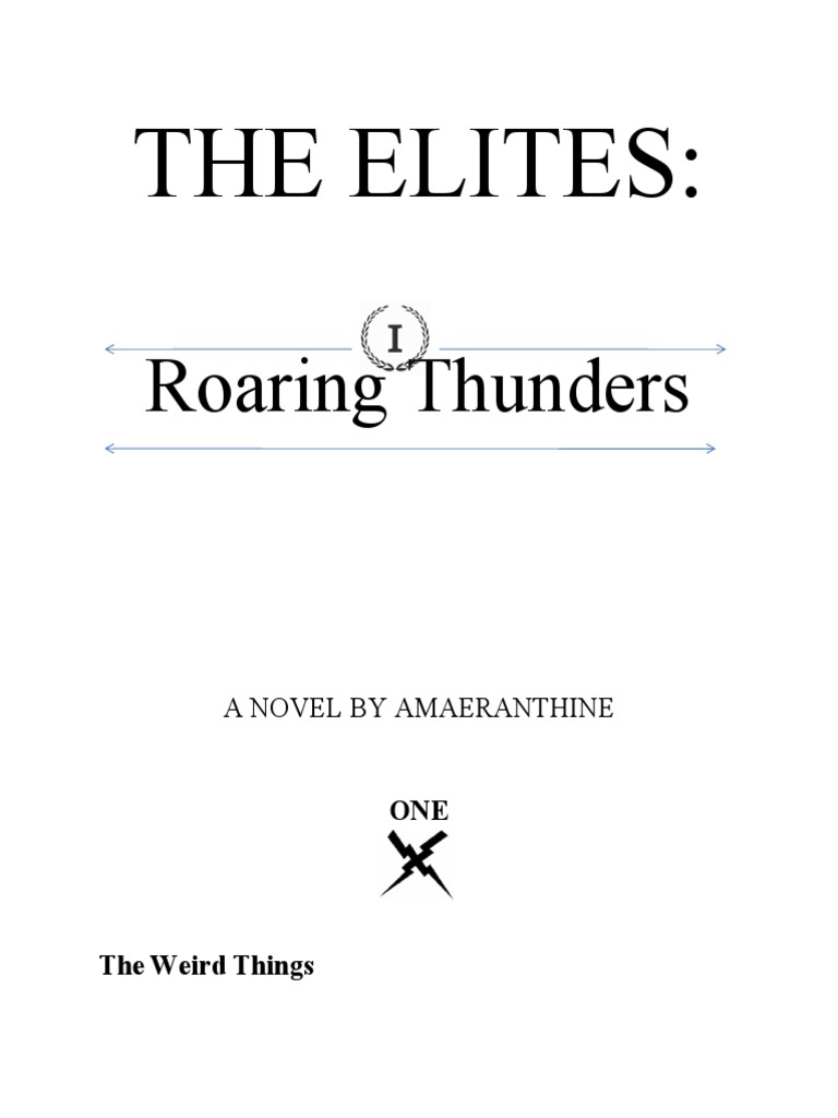 ROARING THUNDER Book 1 | PDF