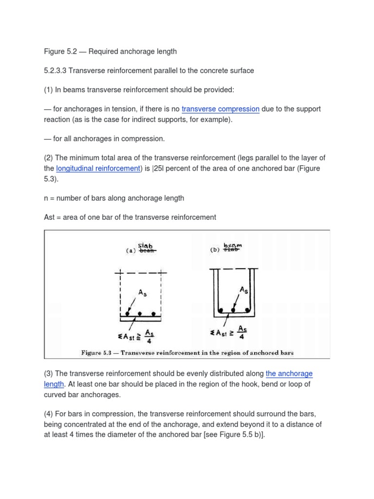 2.anchorage Length | PDF