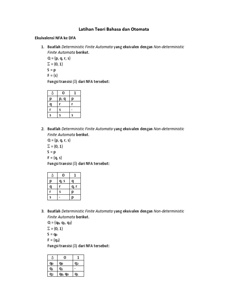 Latihan TBO 3 | PDF