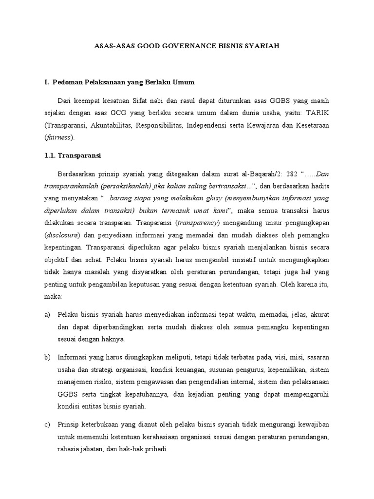 GGBS Fauzan 1 | PDF | Bisnis