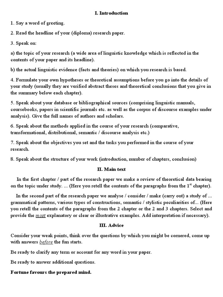 Speech Skeleton | PDF