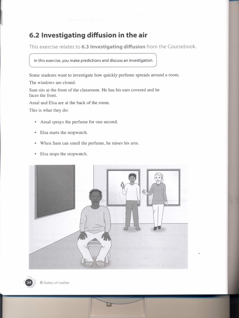 Classwork or Homework Investigating Diffusion in Air | PDF | Diffusion | Matter