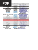 Student Emails Data | PDF | Tamils