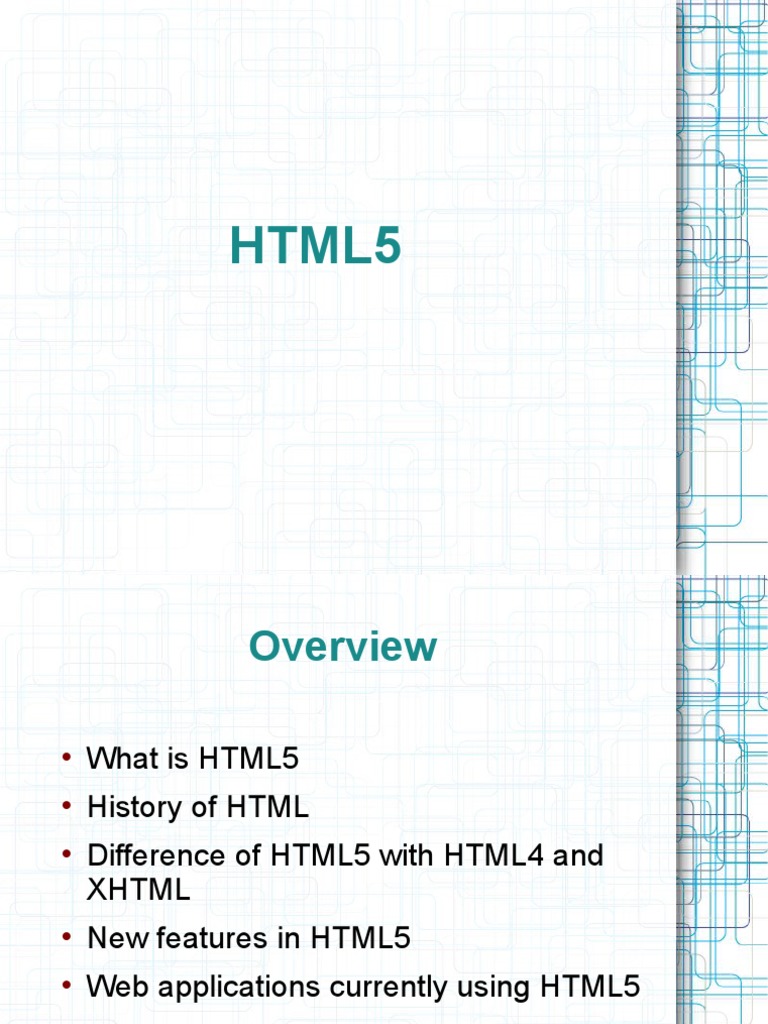 185 html5 | PDF | Html5 | Html