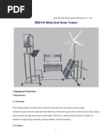 Fixed Solar Mounting Structure Drawing | PDF | Equipment