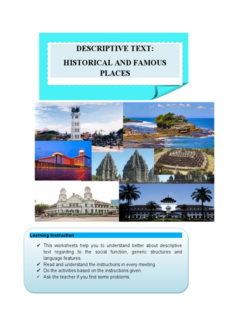 Tugas 1 Kls X Descriptive Text | PDF | Bali | Linguistics
