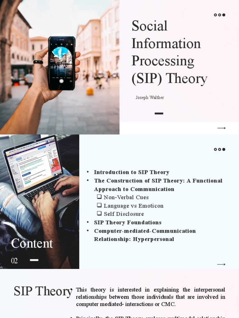 Social Information Processing Theory | PDF | Communication | Human ...