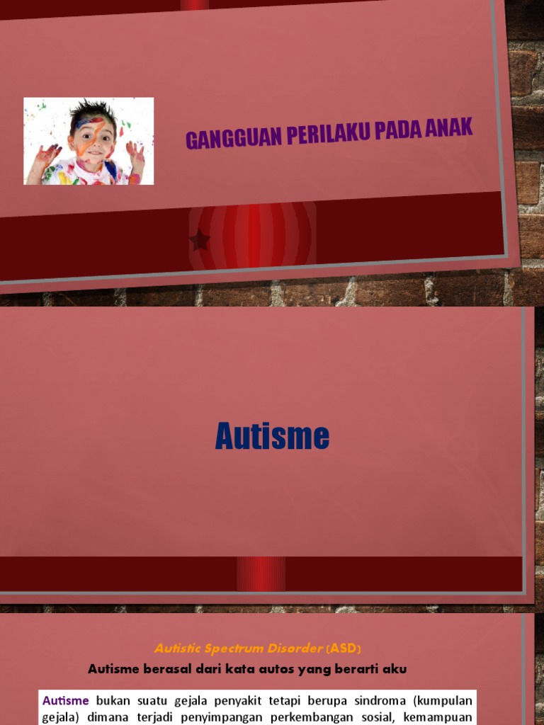Gangguan Perlikau Pada Anak Autis-Adhd | PDF