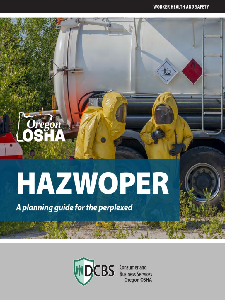 Hazwoper: A Planning Guide For The Perplexed | PDF | Resource ...