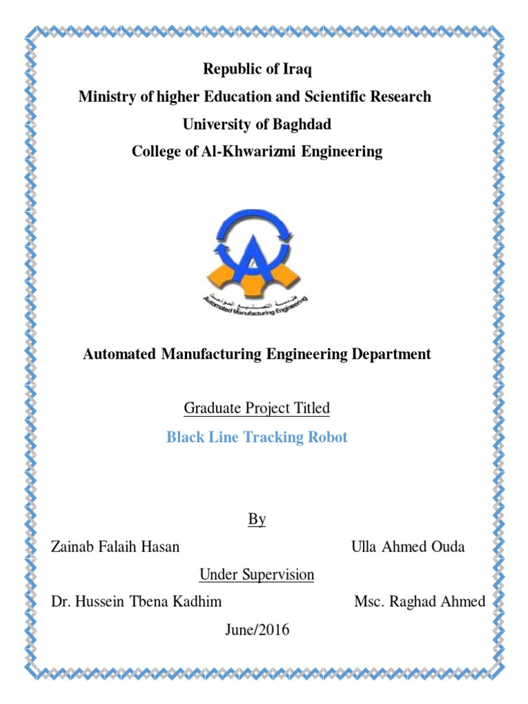 Line Following Robot Final Year Projects | PDF | Arduino | Computer ...